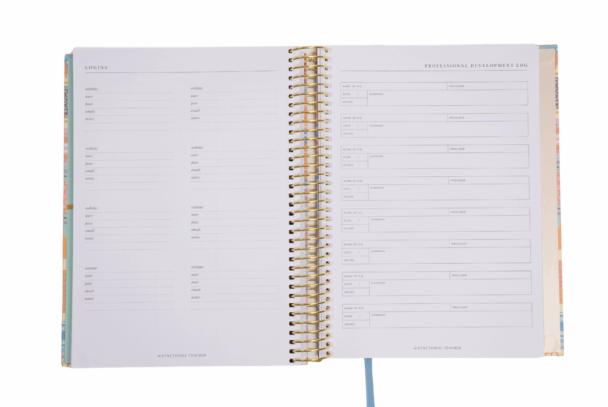 2026 All-In-One Teacher Planner – The Functional Teacher