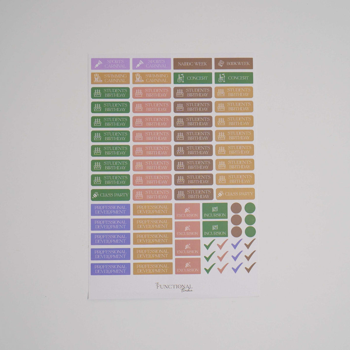 Planner Stickers – The Functional Teacher