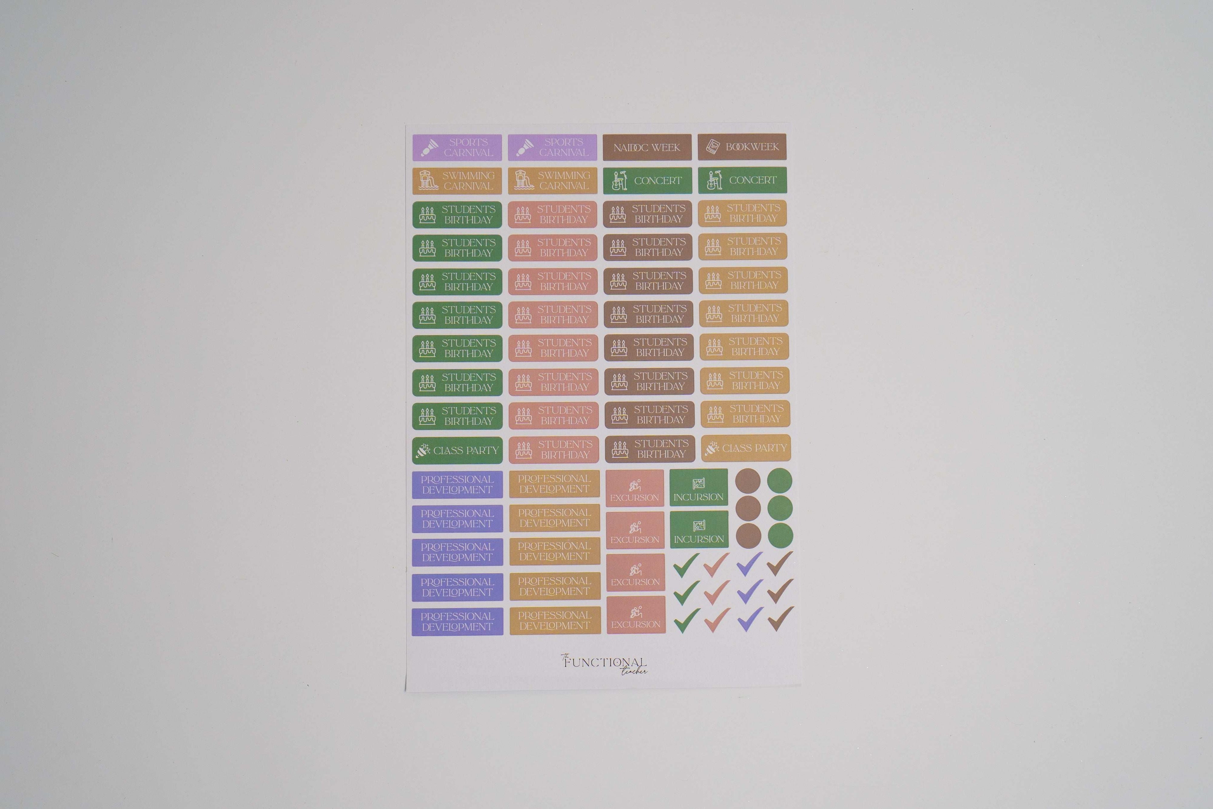Planner Stickers – The Functional Teacher