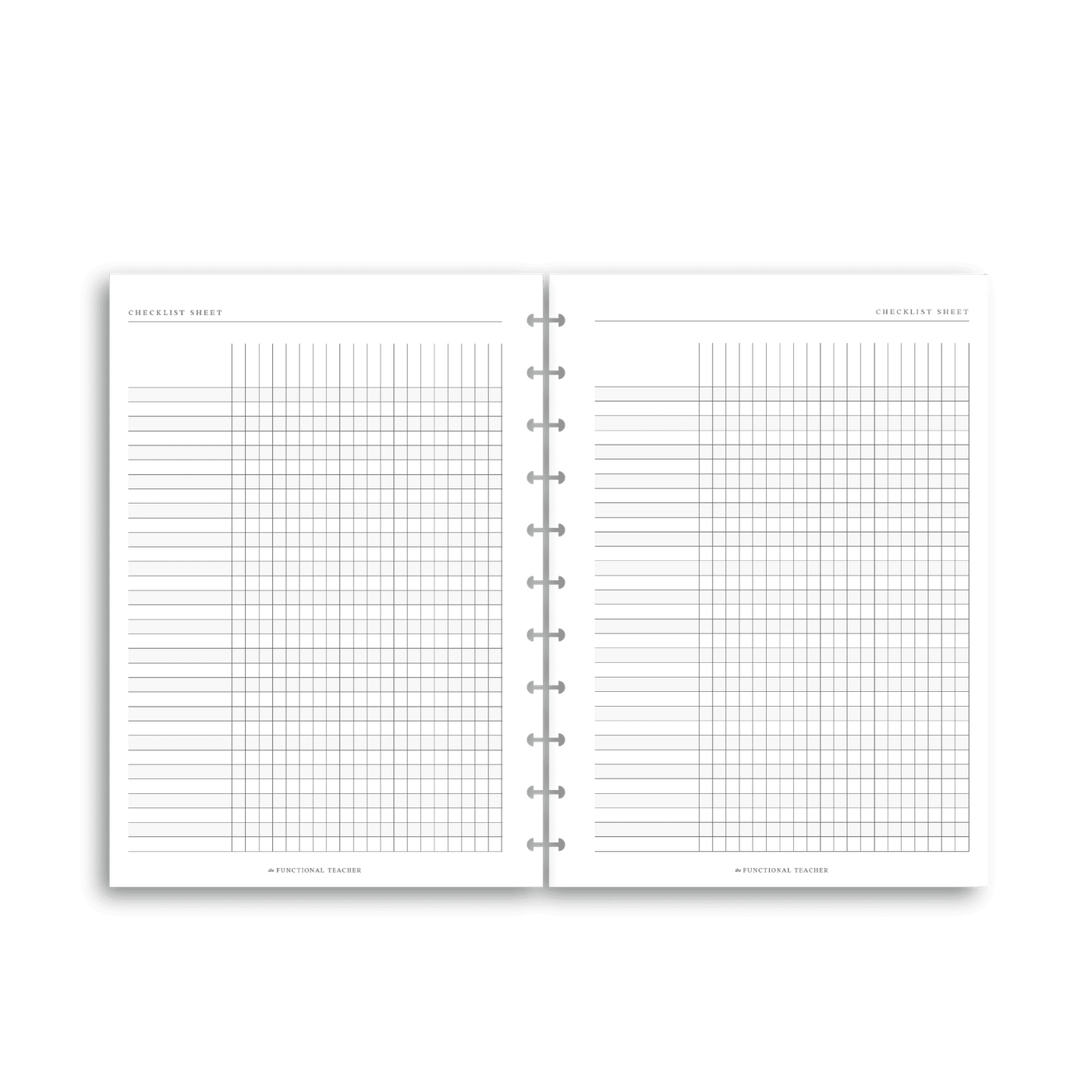 Customizable Disc Planners – The Functional Teacher