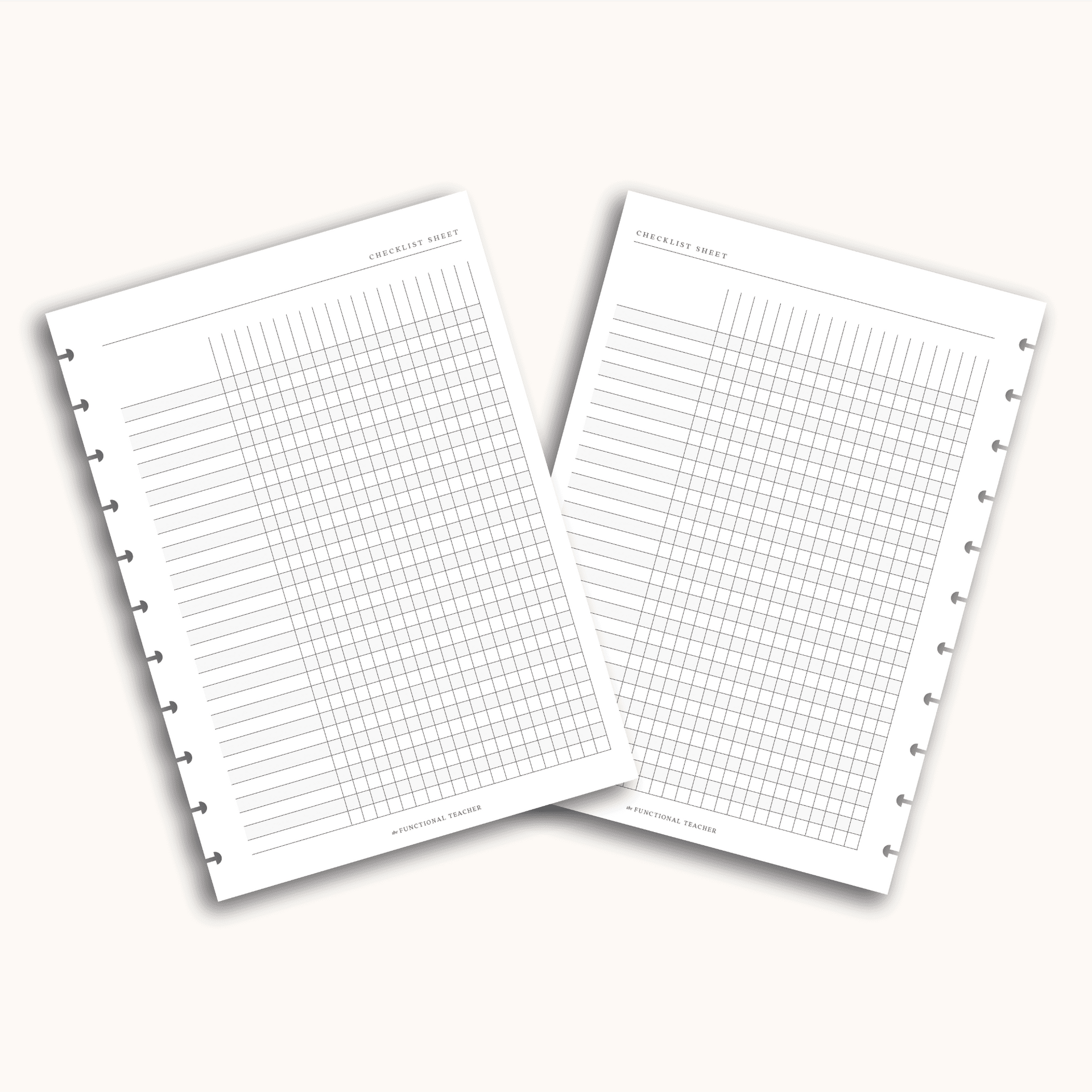 Customizable Disc Planners – The Functional Teacher