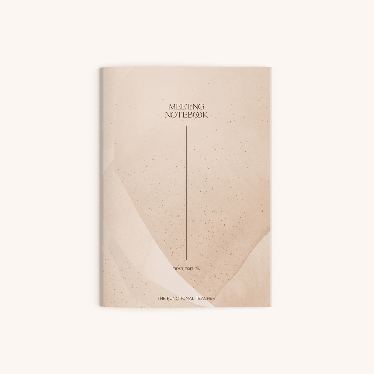 A5 Meeting Notebook – The Functional Teacher